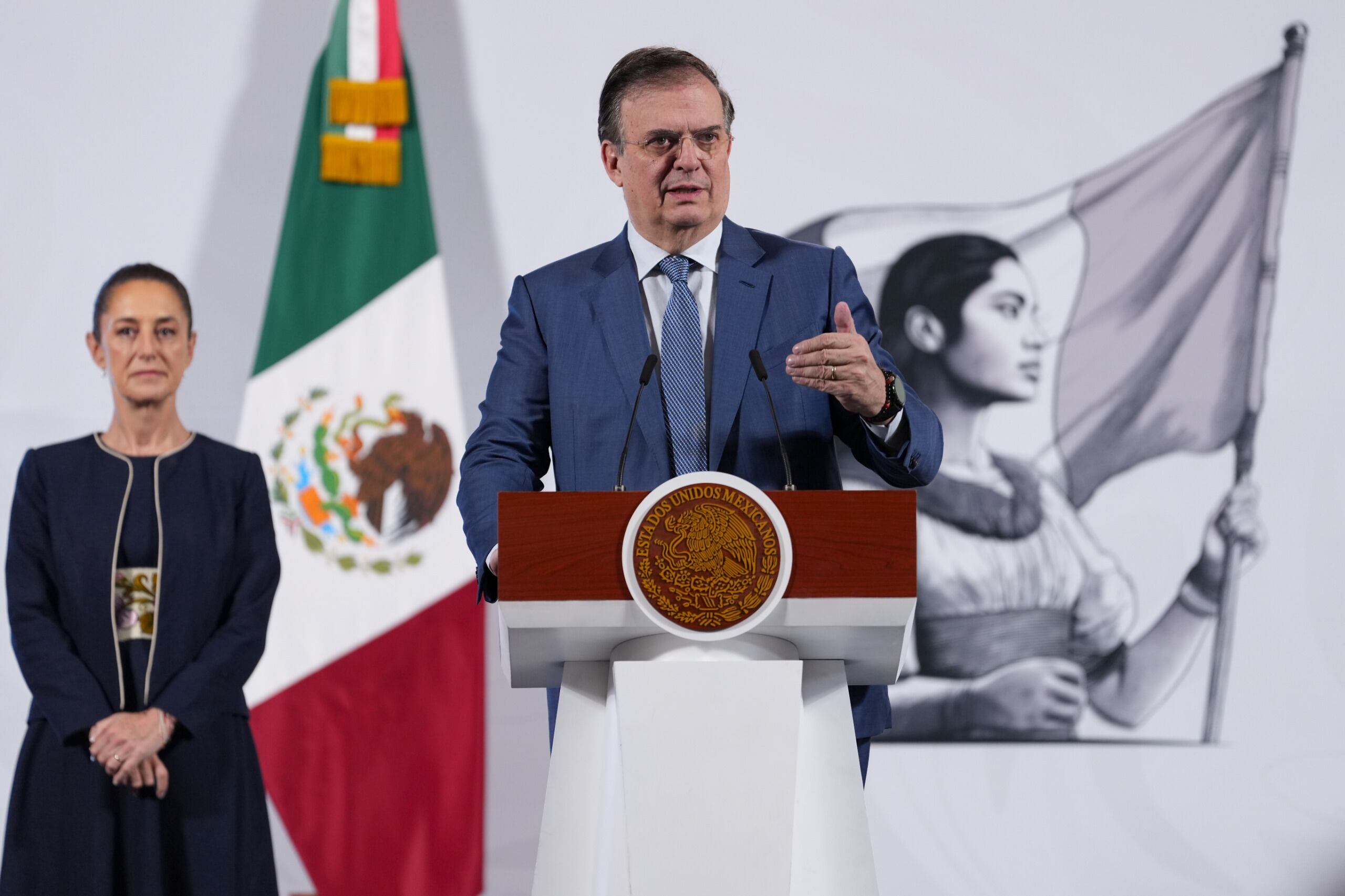 (VIDEO) Ebrard estima que el 85% del comercio de México queda exento de ...