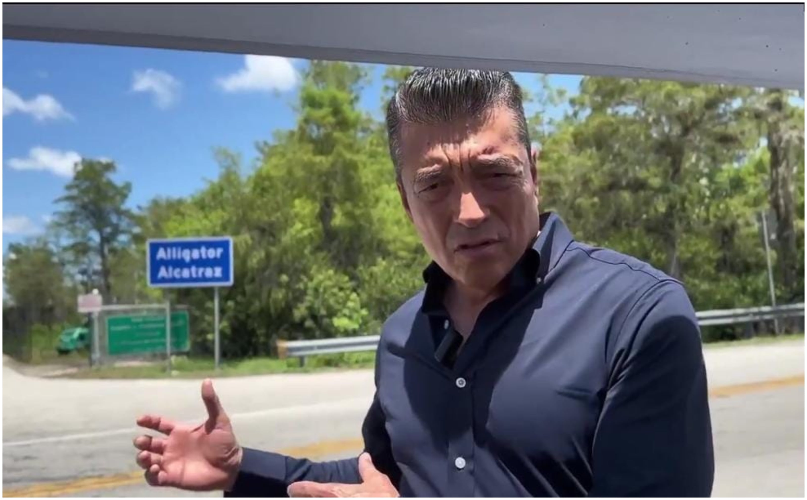 (VIDEO) Rutilio Escandón defiende Alligator Alcatraz: ‘Hicieron mala fama’