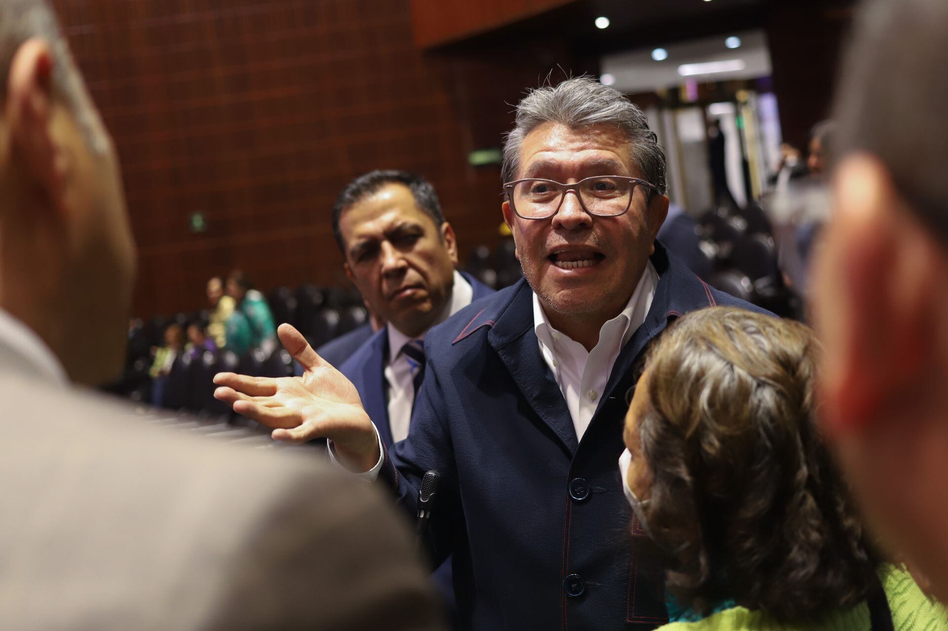 (VIDEO) Monreal ‘critica’ posición que le dieron en evento de Sheinbaum ...