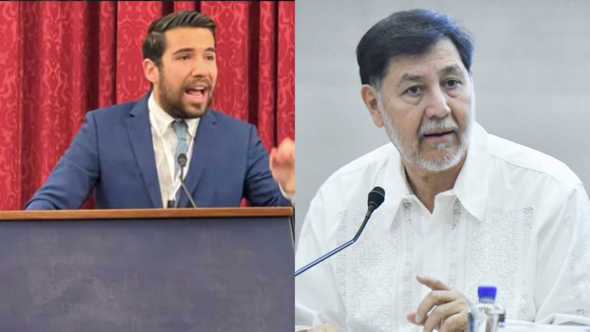 Hijo de Calderón ‘ESTALLA’ vs Noroña por viaje en primera clase a París ...