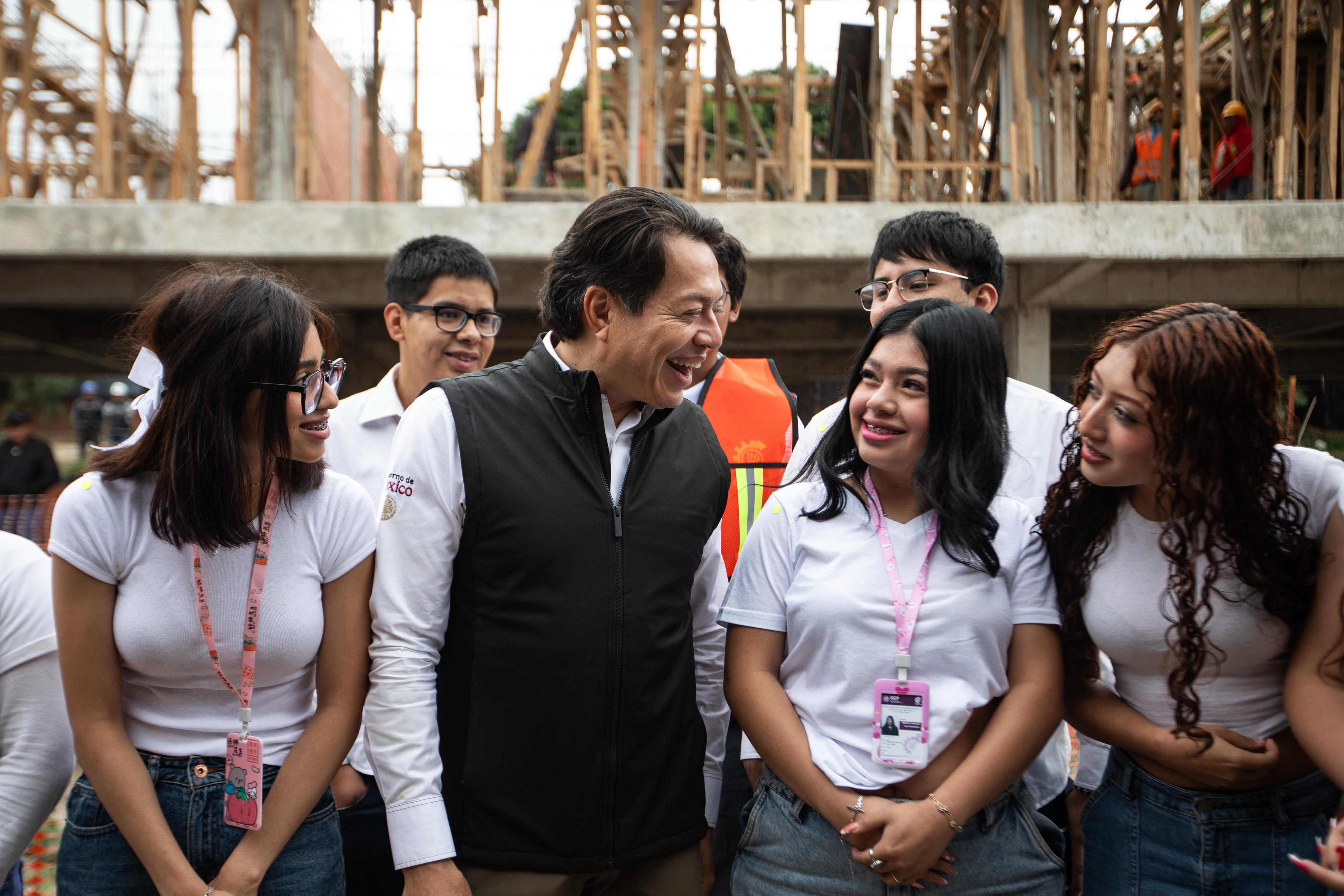 SEP construye 20 nuevos CBTIS y abrirá 40 mil espacios para bachillerato en 2025