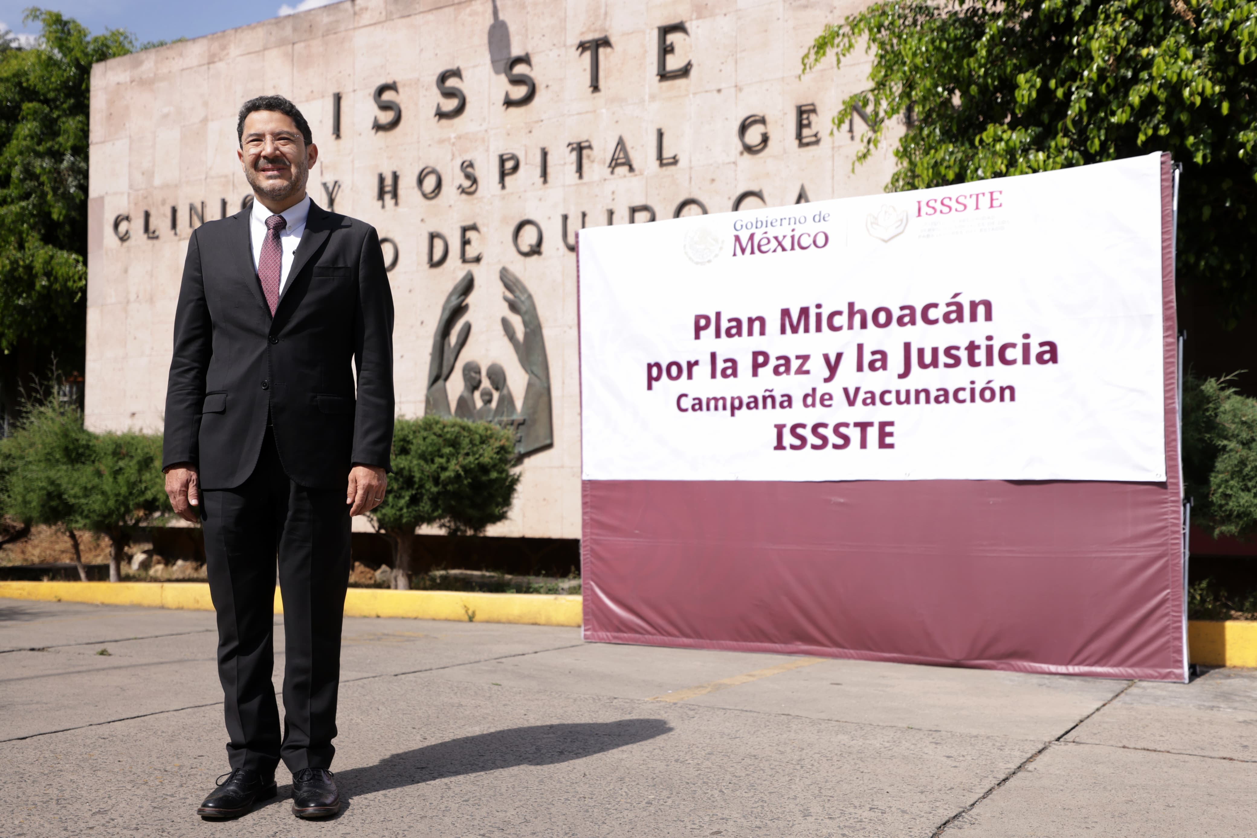 Martí Batres destaca acciones del ISSSTE en el marco del Plan Michoacán