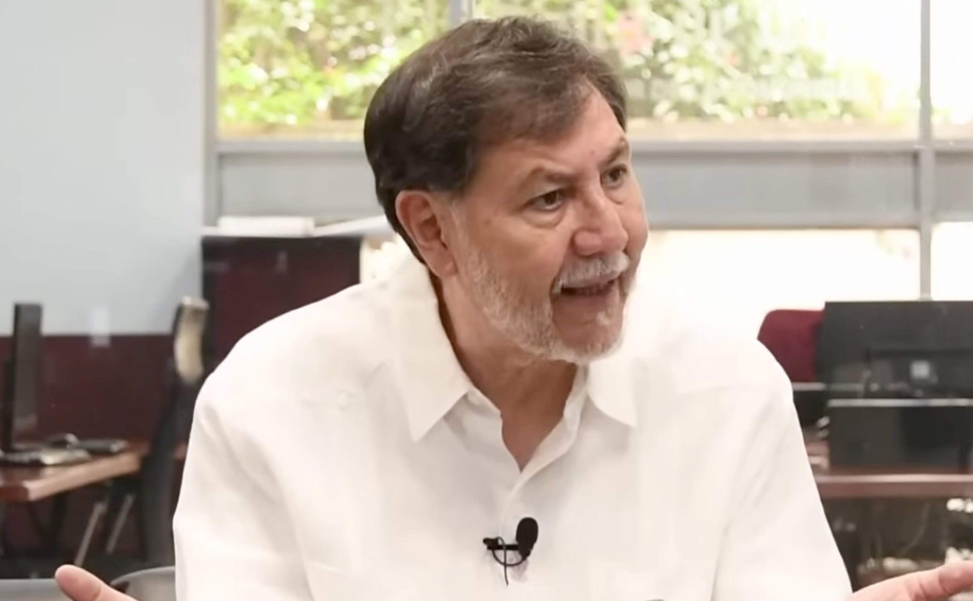 Noroña explota con periodista tras cuestionarle presuntos nexos de ...