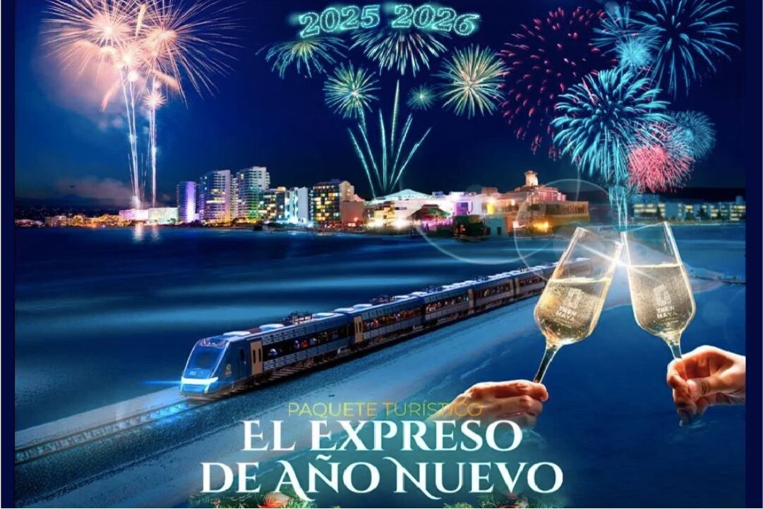 “El expreso de año nuevo”: Tren Maya lanza viaje exclusivo para cerrar ...