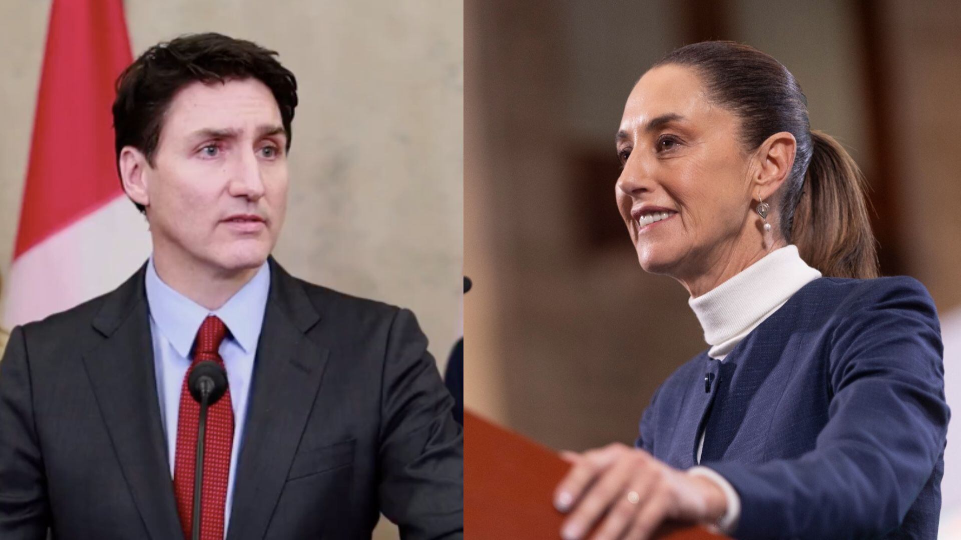 Sheinbaum vs Trudeau: ¿México o Canadá, quién es el favorito de Trump?