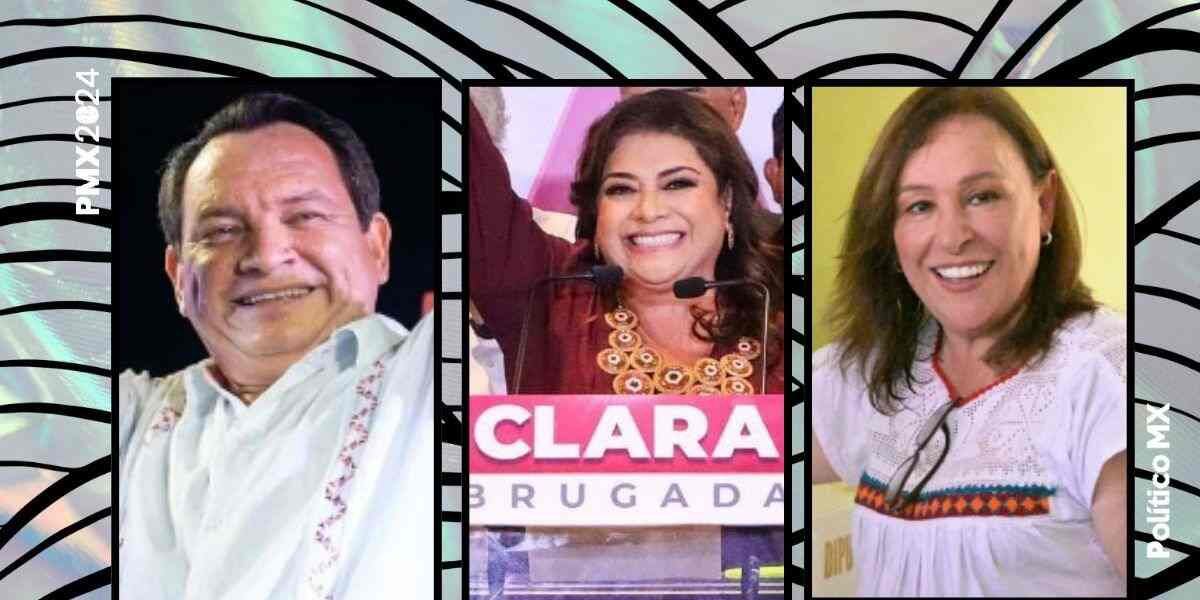 (MAPA) ¿Carro completo? Morena GANA 7 de 9 gubernaturas y así se ve ...